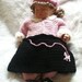 I Love You Peggie Sue Poodle Skirt Cocoon and Hat Set Crochet - Etsy