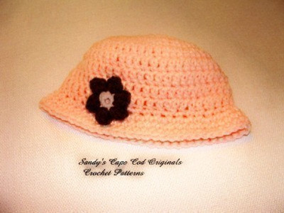 Simple Brim Hat to Crochet Pattern PDF 239 Infants to Adults - Etsy