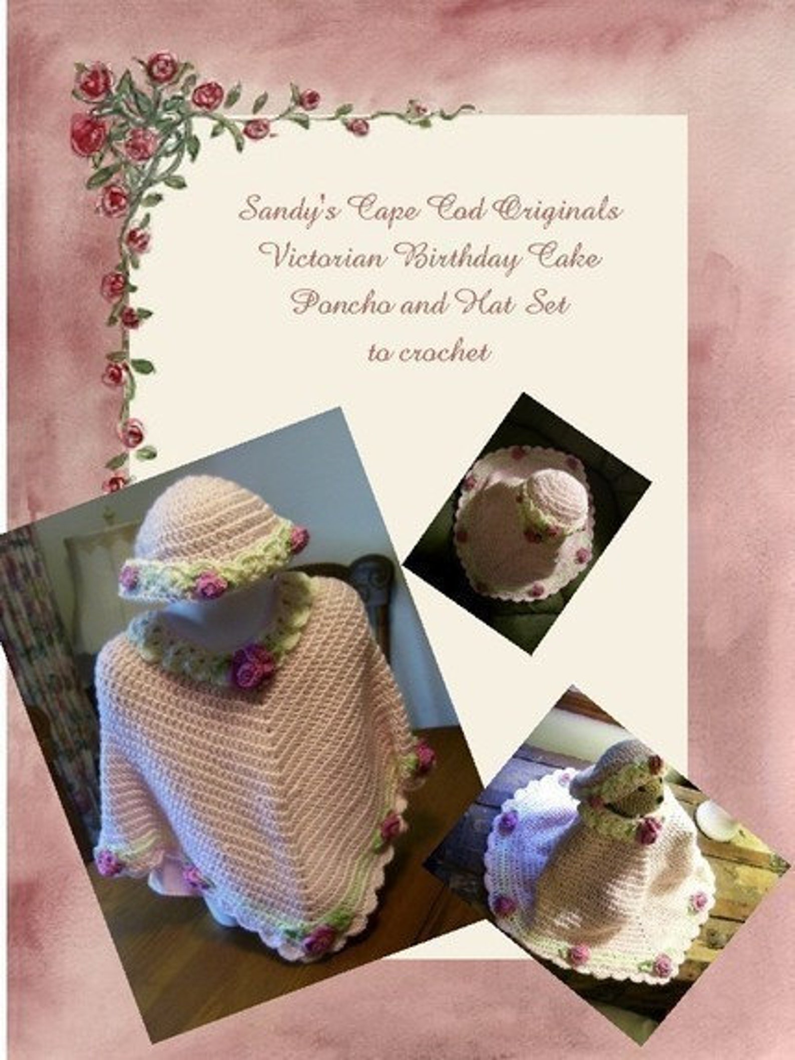 Pretty Princess Poncho 144 PDF Crochet Pattern Girls 2T to 8 - Etsy