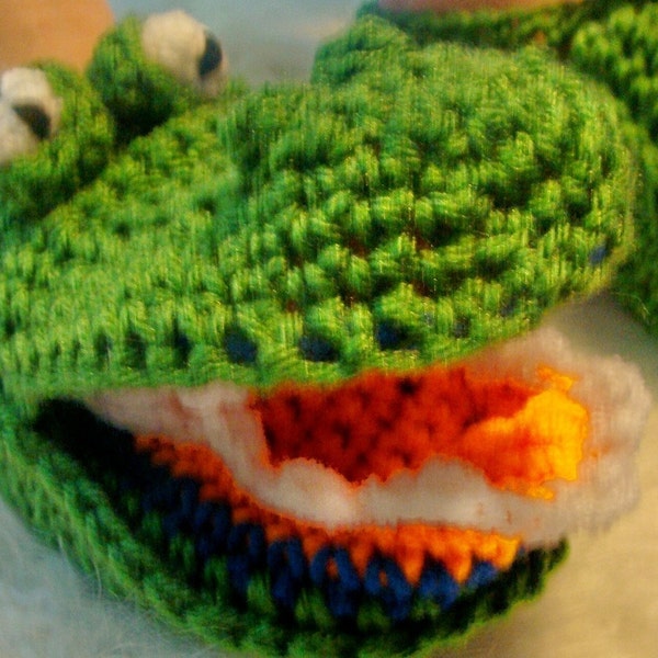 Crochet Alligator - Etsy