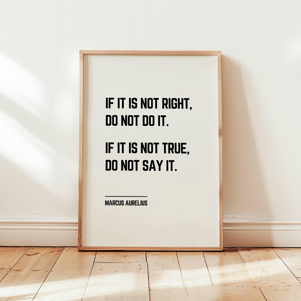 Marcus Aurelius Quote, Stoic Poster, Stoic Print, Stoic Wall Art, Stoic ...