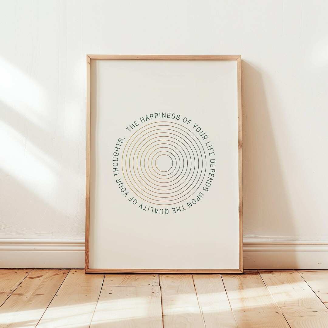 Marcus Aurelius Quote, Stoic Poster, Stoic Print, Stoic Wall Art, Stoic ...