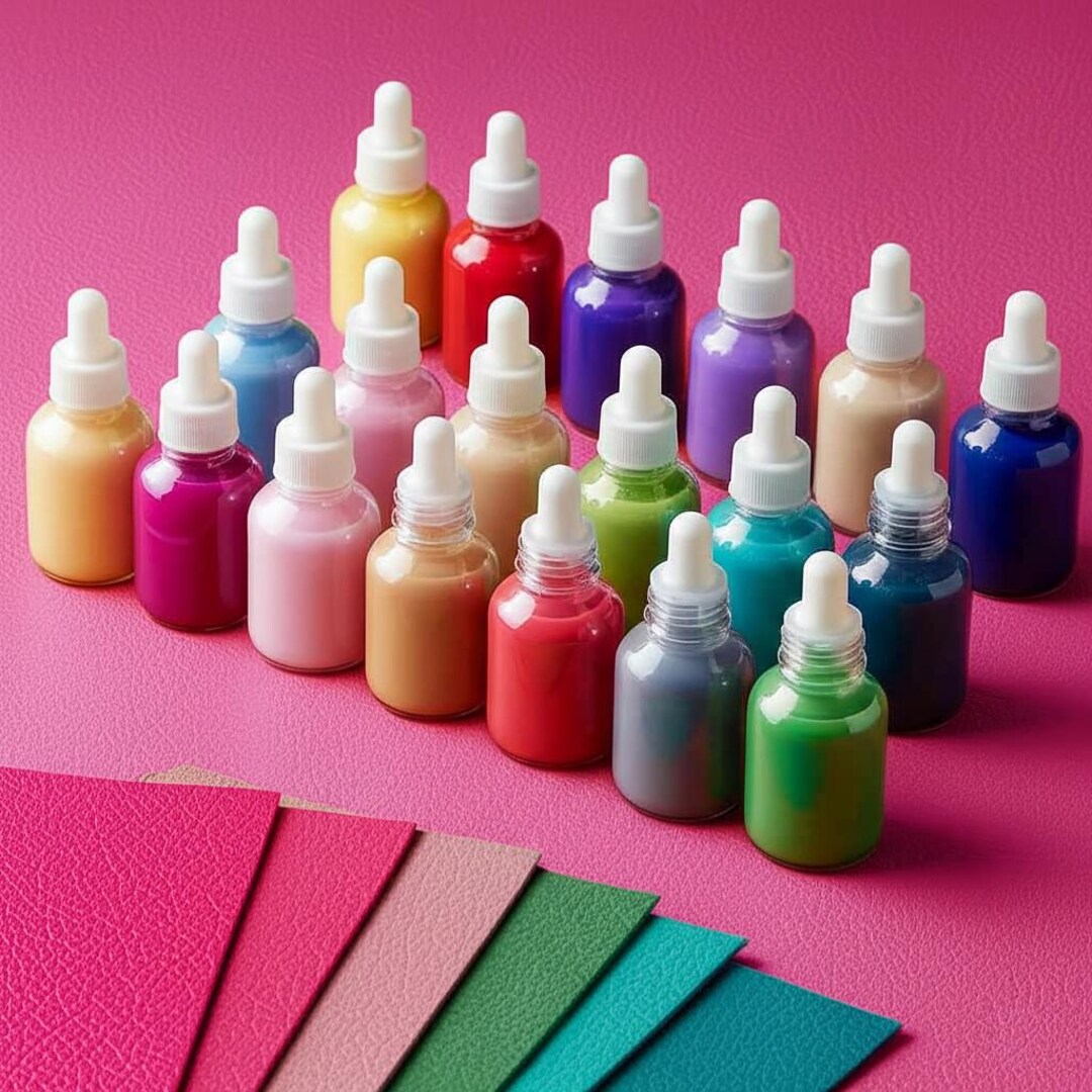 Pink Leather Shoe Dye - MAVI STEP Custom Color & Shine Polish for Shoes ...