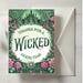 Wicked Party Bundle, Wicked Birthday Party Invitation, Wicked Welcome ...