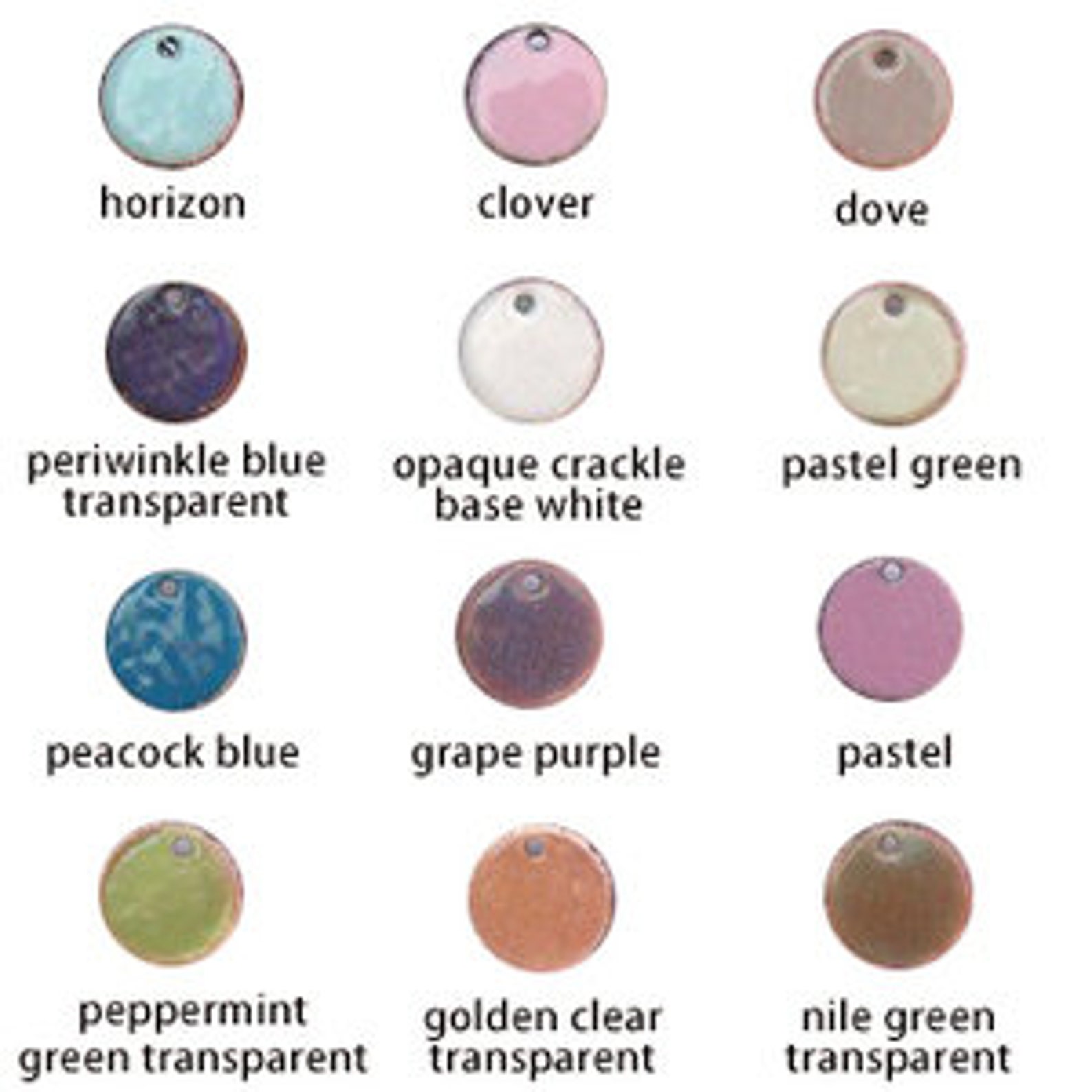 Enamel Color Kit Cool Tones - Etsy