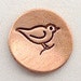 Bird Metal Design Stamp 6mm - Metal Jewelry Stamping Tool - the Urban ...