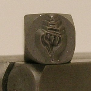 Conch Shell Metal Design Stamp 6mm Metal Jewelry Stamping Tool the ...