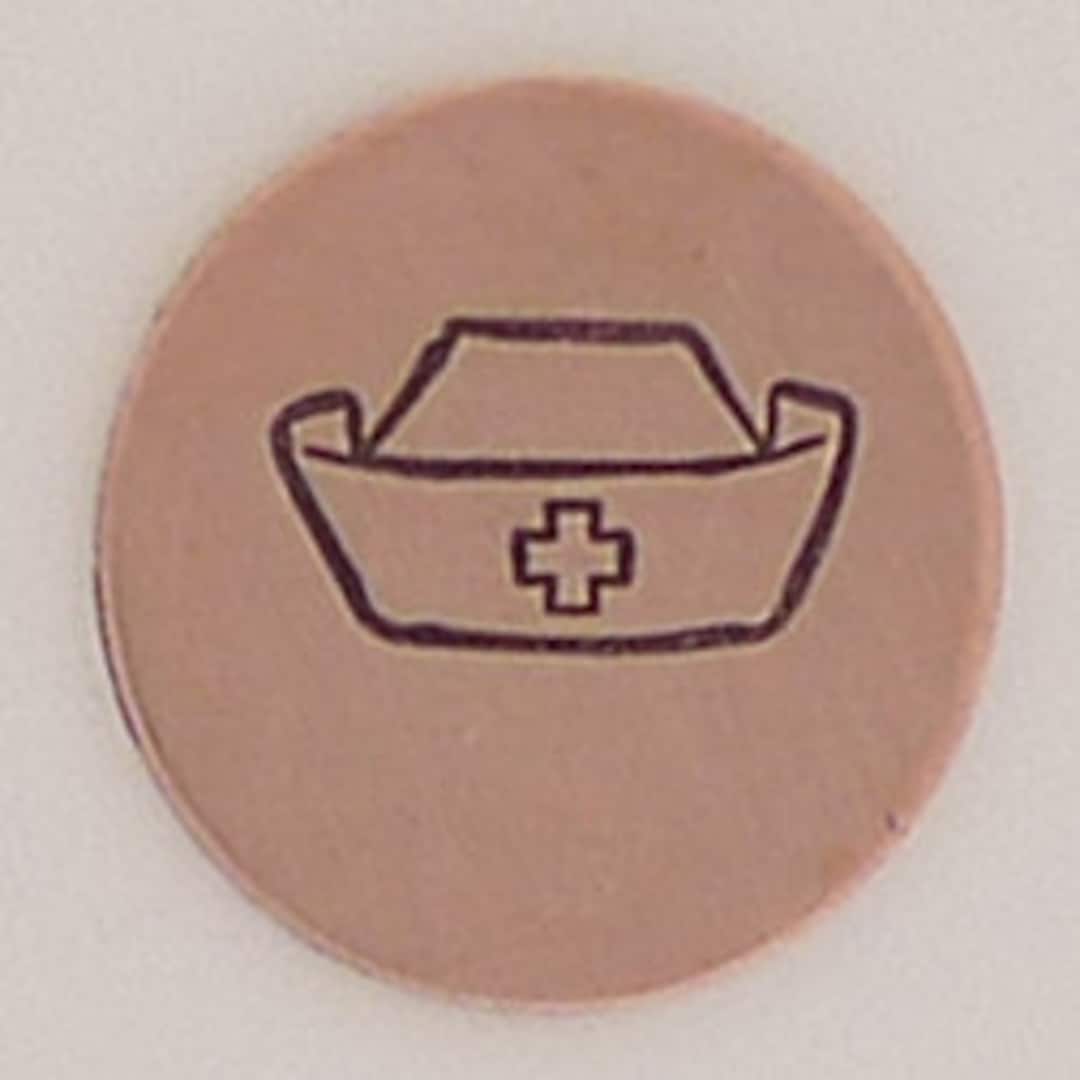 Nurses Cap Metal Design Stamp 6mm - Metal Jewelry Stamping Tool - Etsy