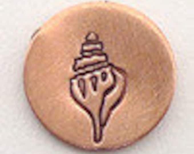 Conch Shell Metal Design Stamp 6mm Metal Jewelry Stamping Tool the ...