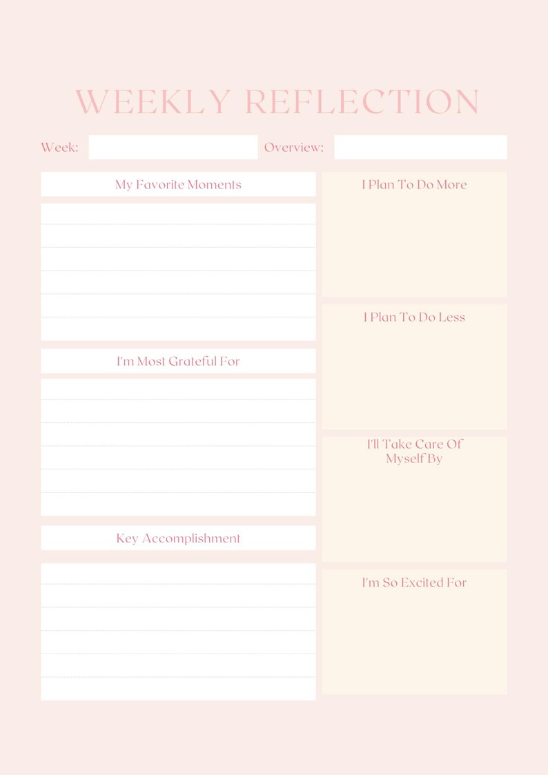 Manifest Your Goals, Goal-setting Journal, Habit Tracker Printable ...