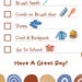 Let’s Get Ready for School Checklist! - Etsy