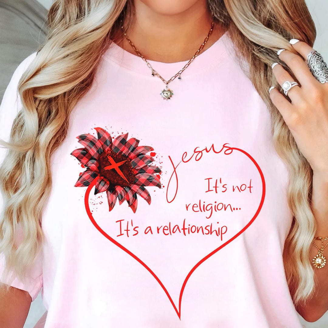 Jesus: It's Not Religion, It's a Relationship PNG | Faith-centered ...