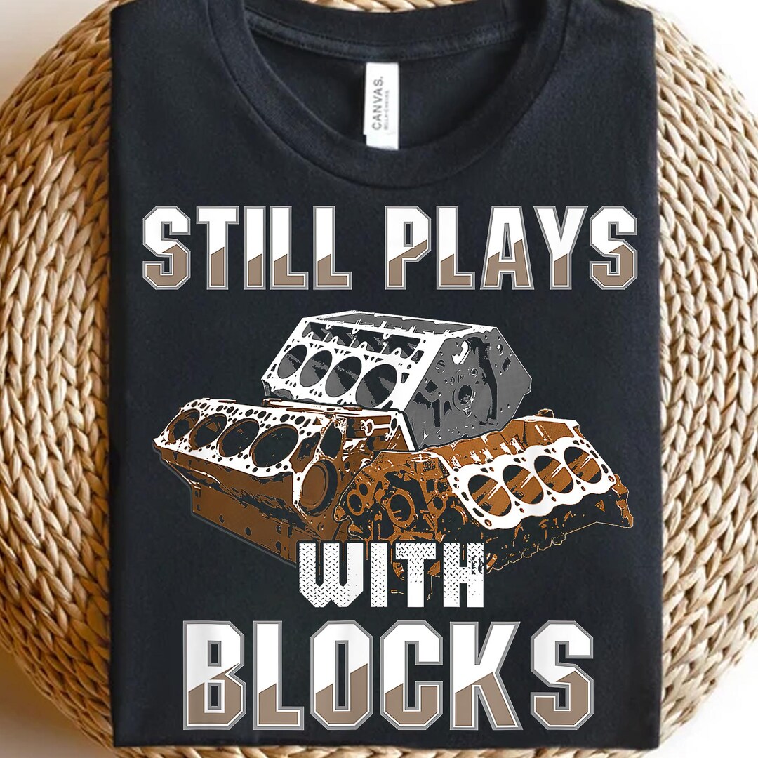 Still Plays With Blocks PNG – Funny Engine Block Car Mechanic PNG ...