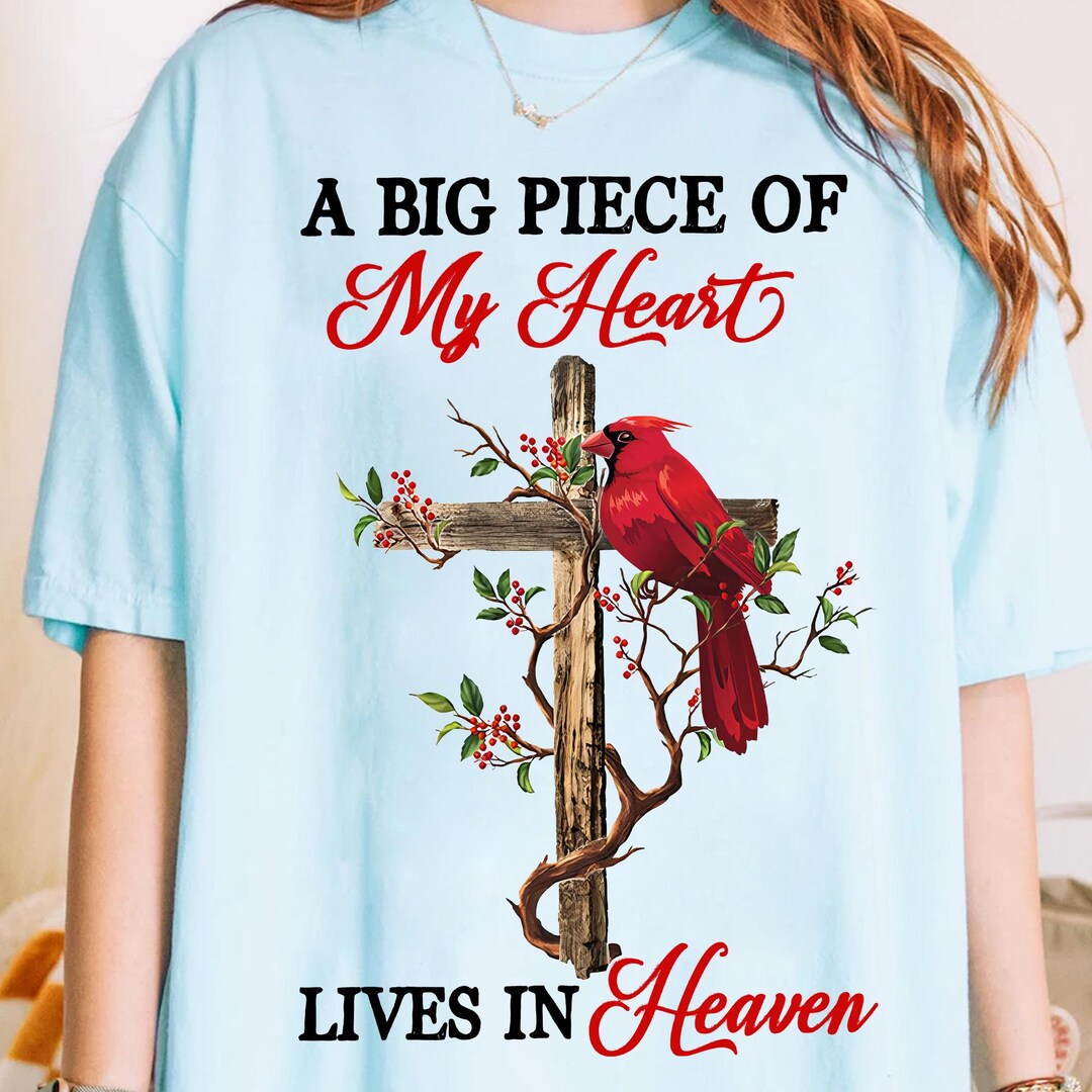 Cardinal Memorial PNG: Religious Cross Sublimation Design (digital ...