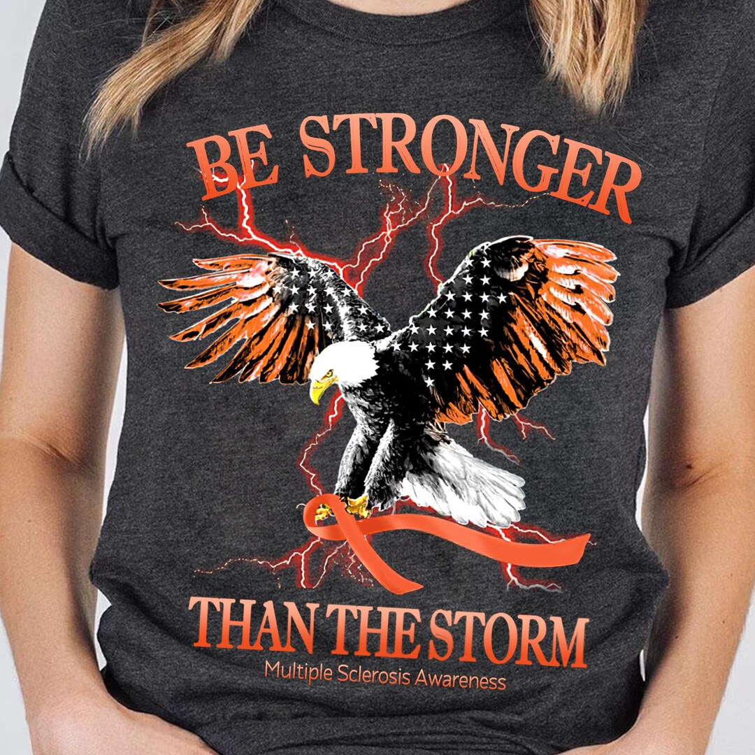 Eagle MS Awareness PNG: Be Stronger Than the Storm (digital Download ...
