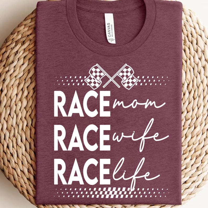 Race Mom Wife Life PNG - Racing Family Clipart - Checkered Flag PNG for ...