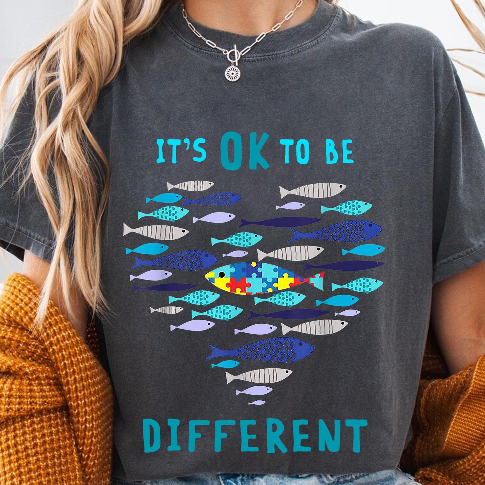 Autism Awareness Fish Puzzle PNG: Colorful Design (digital Download) - Etsy