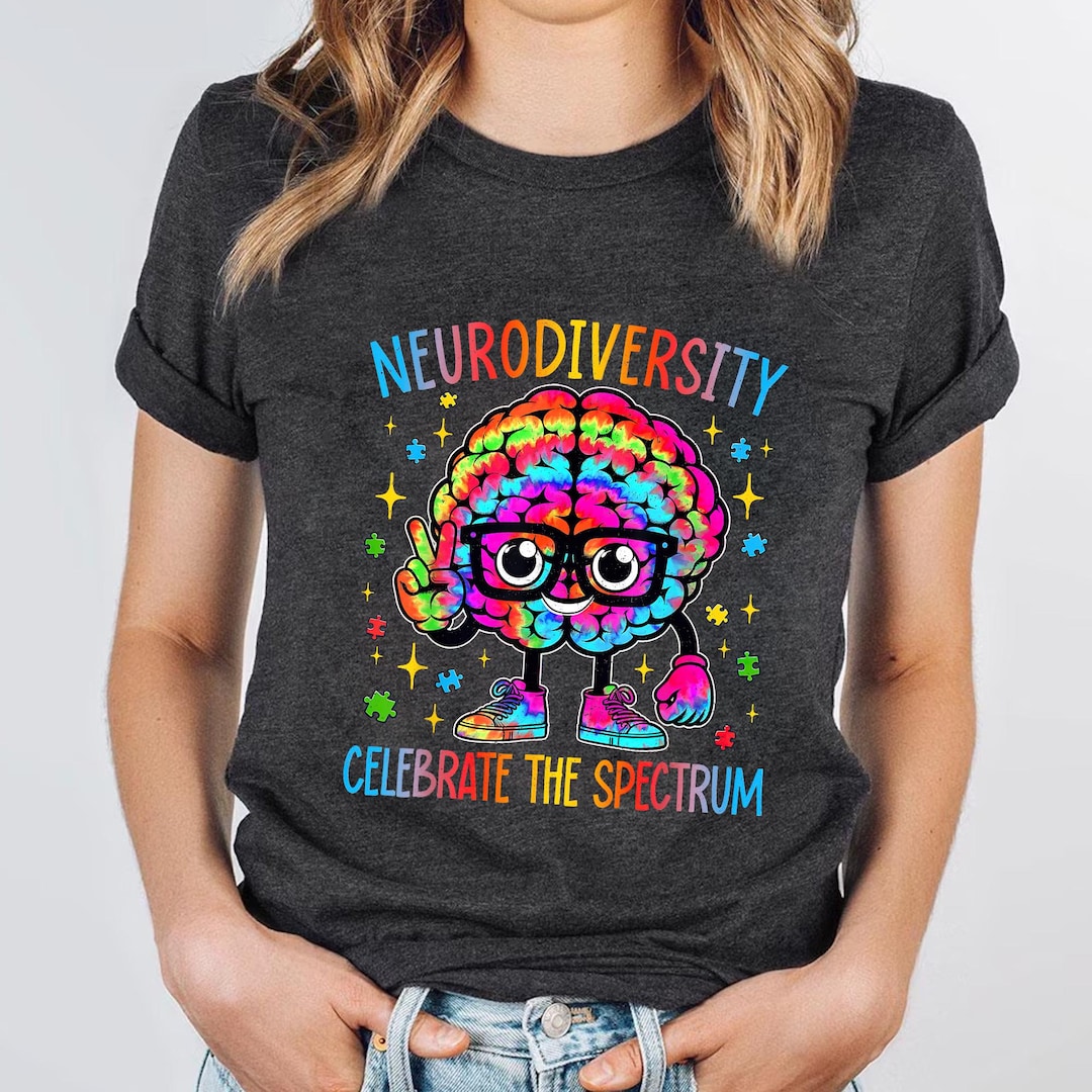 Neurodiversity Celebrate the Spectrum PNG, ADHD Autism Awareness ...