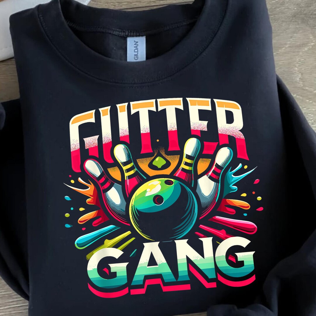 Gutter Gang Bowling Design PNG - Fun and Colorful Digital Download for ...