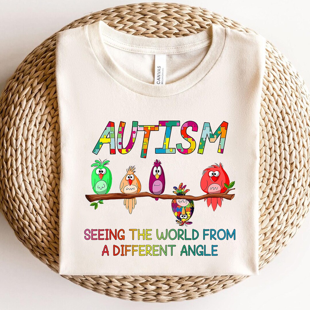 Autism - Seeing the World From a Different Angle Cute Birds PNG ...