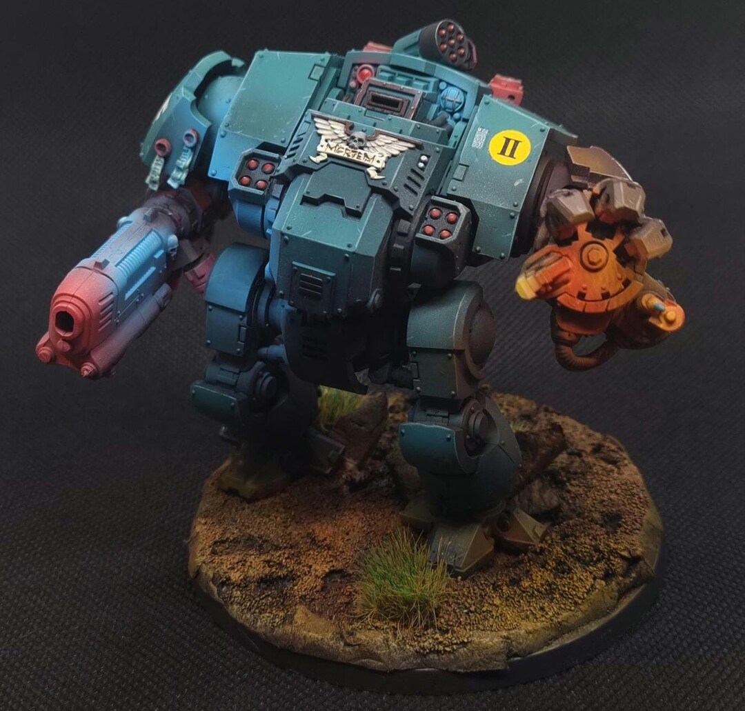 Warhammer 40k - Custom Painted Dreadnought (model + Paint) - Etsy