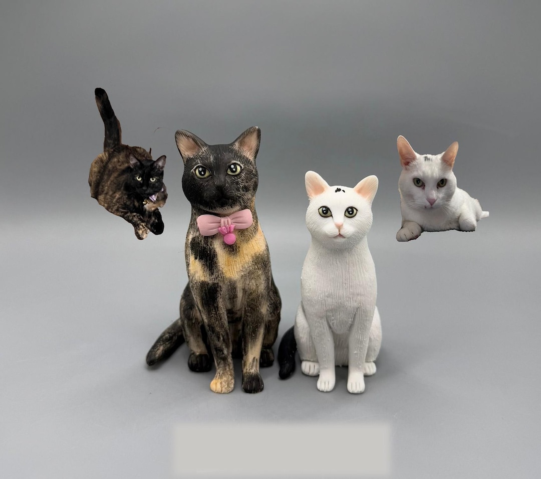 Personalized Custom Pet Pet Wedding Cake Toppers, Cat Cake Toppers, Wedding Cake Toppers, Pet ...