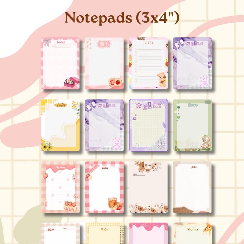 76 Printable Notepad/memopad Designs - Etsy