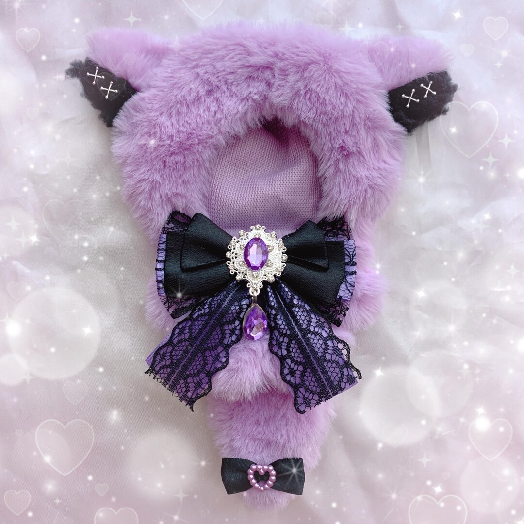 Black Purple Wolf | Japanese Nui-fuku | for Chibigurumi Nui Plush Dool ...