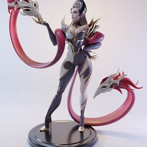 Figure Evelynn League of Legends 1/6 Scale Garage Kit Resin - Etsy
