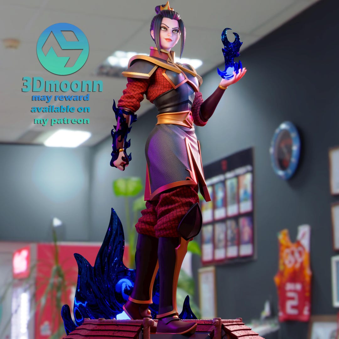 Figure Azula Avatar 1/6 Scale Garage Kit Resin - Etsy