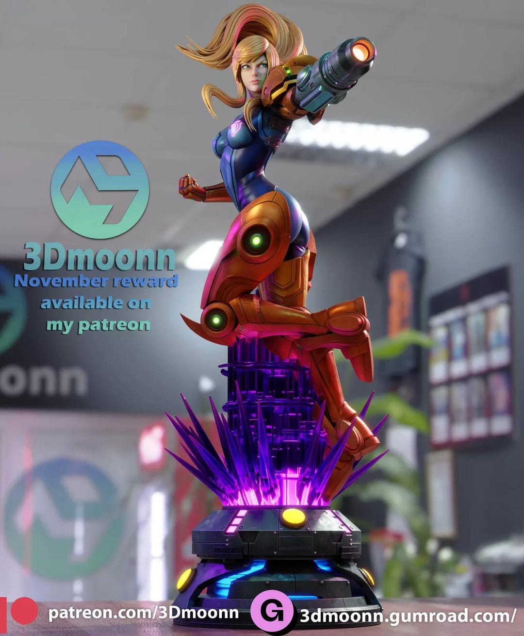 Figure Samus 1/6 Scale Garage Kit Resin - Etsy