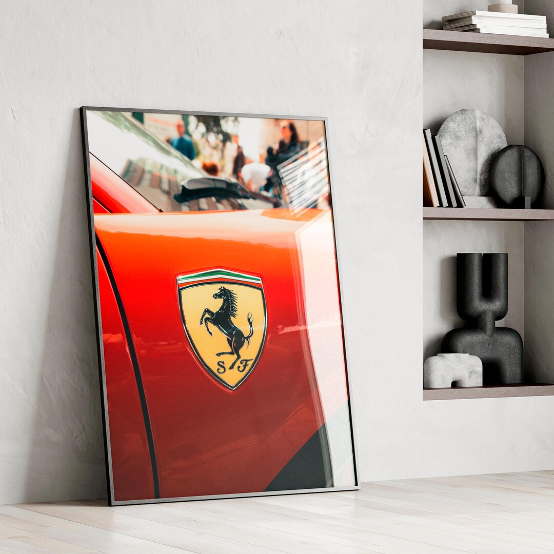 Ferrari Poster Pack Digital Download Car Wall Art for Home & Office ...