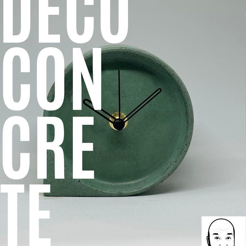 Concrete Clock - Etsy