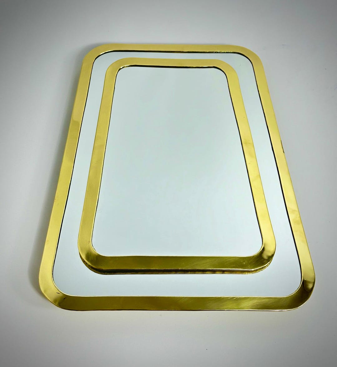 Handmade Brass Moroccan Mirror - Bohemian Wall Decor - Etsy