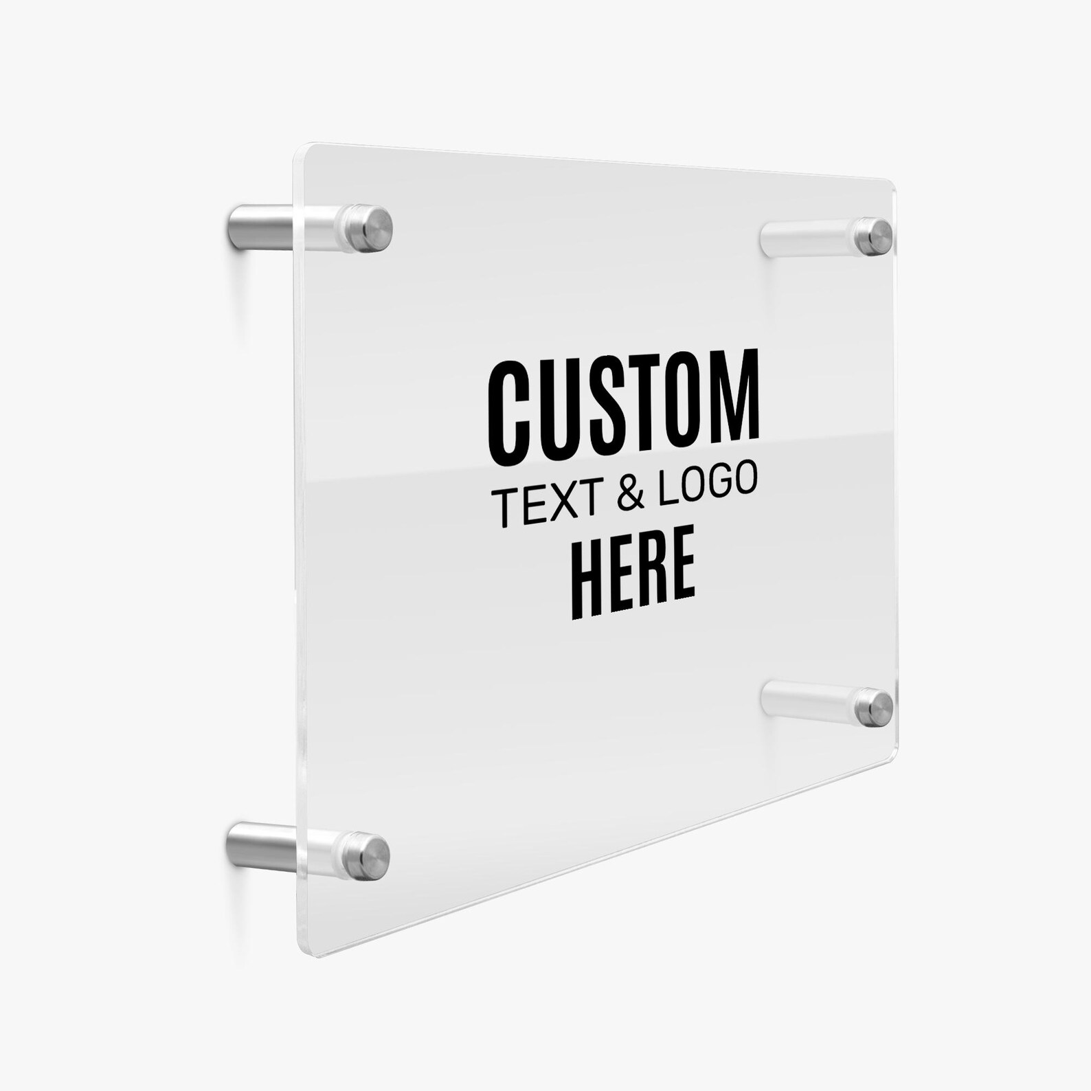 Custom Acrylic Sign, Name Plate, Business Signs, Personalized Wall ...