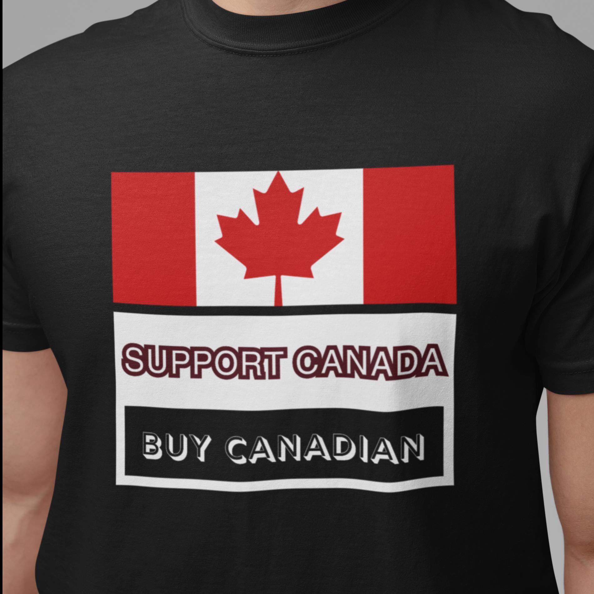 Made in Canada, Support Canada Buy Canadian Unisex Tee, Canada is Not ...
