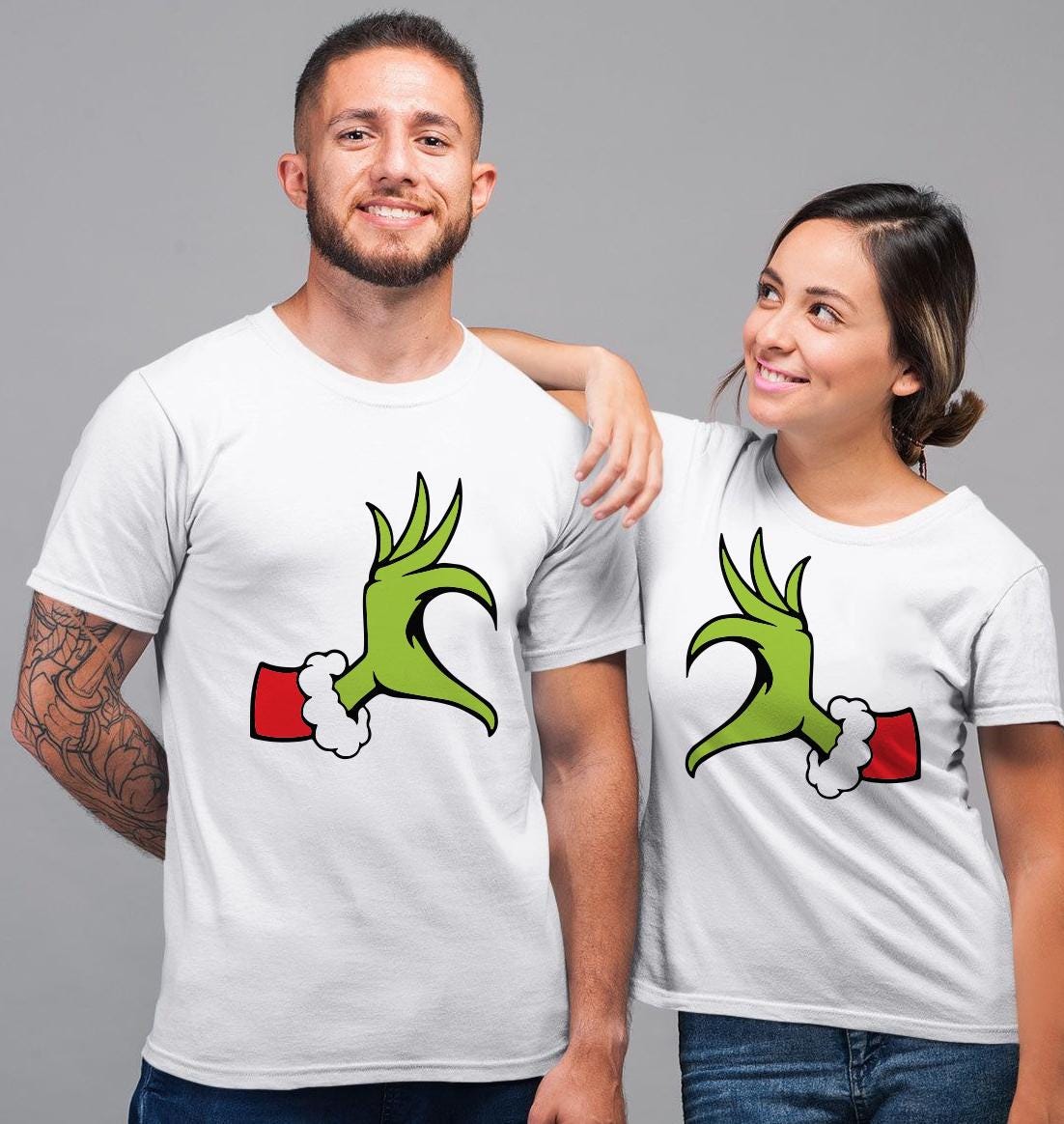 Merry Grinchmas Svg, Christmas Couples Funny Matching Png, Christmas ...