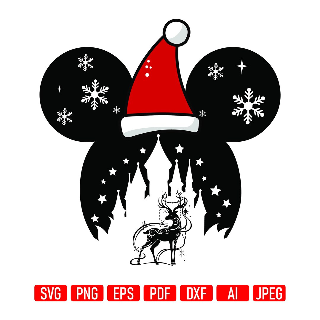 Mickey Minnie Mouse Christmas Svg, Christmas Mouse T Shirt Svg, Mouse ...