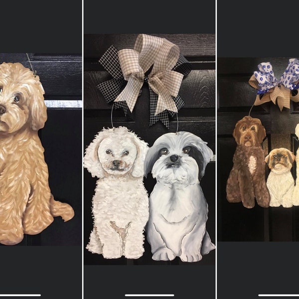 Dog Door Hanger - Etsy