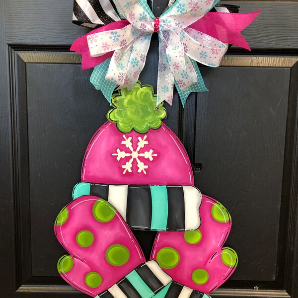 Winter Door Hanger - Etsy