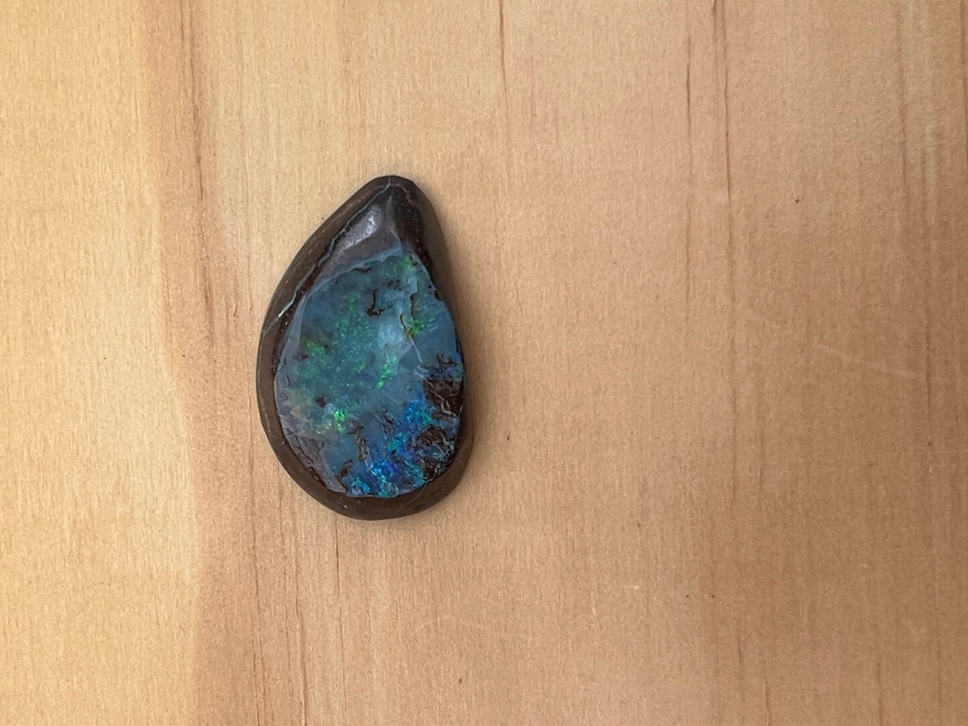Superb Boulder Opal in Matrix Pear-shaped Freeform - Etsy