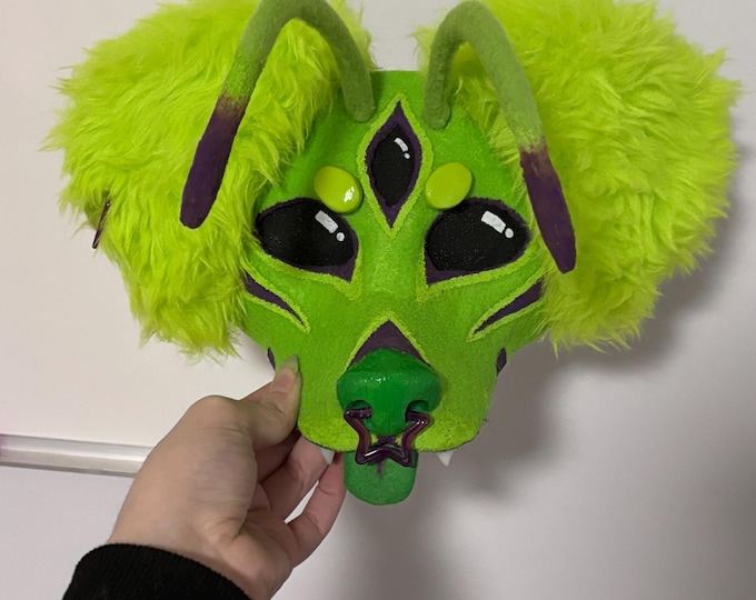 Alien Dog Therian Mask - Etsy
