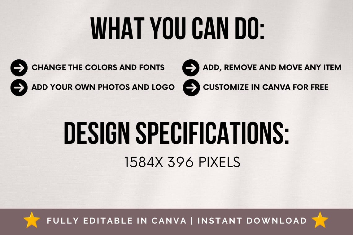 Linkedin Custom Banner Editable Template, Personalized Linkedin Premium ...