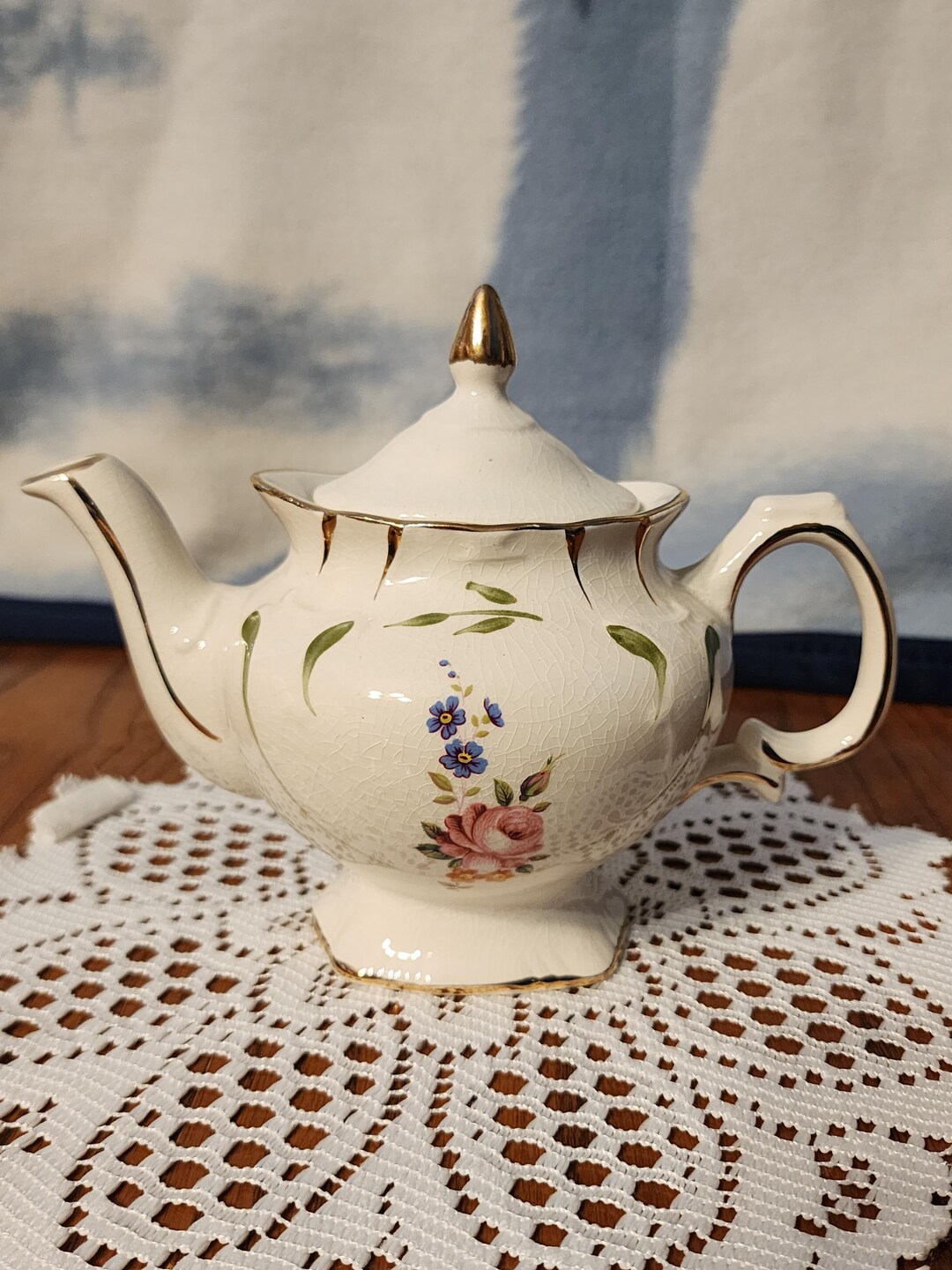 Vintage Price Kensington Tea Pot Made in England Floral Pattern - Etsy