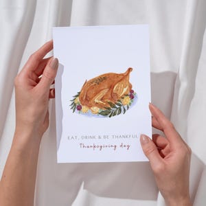 Digital Thanksgiving Card, Instant Download Thanksgiving Greeting Card ...