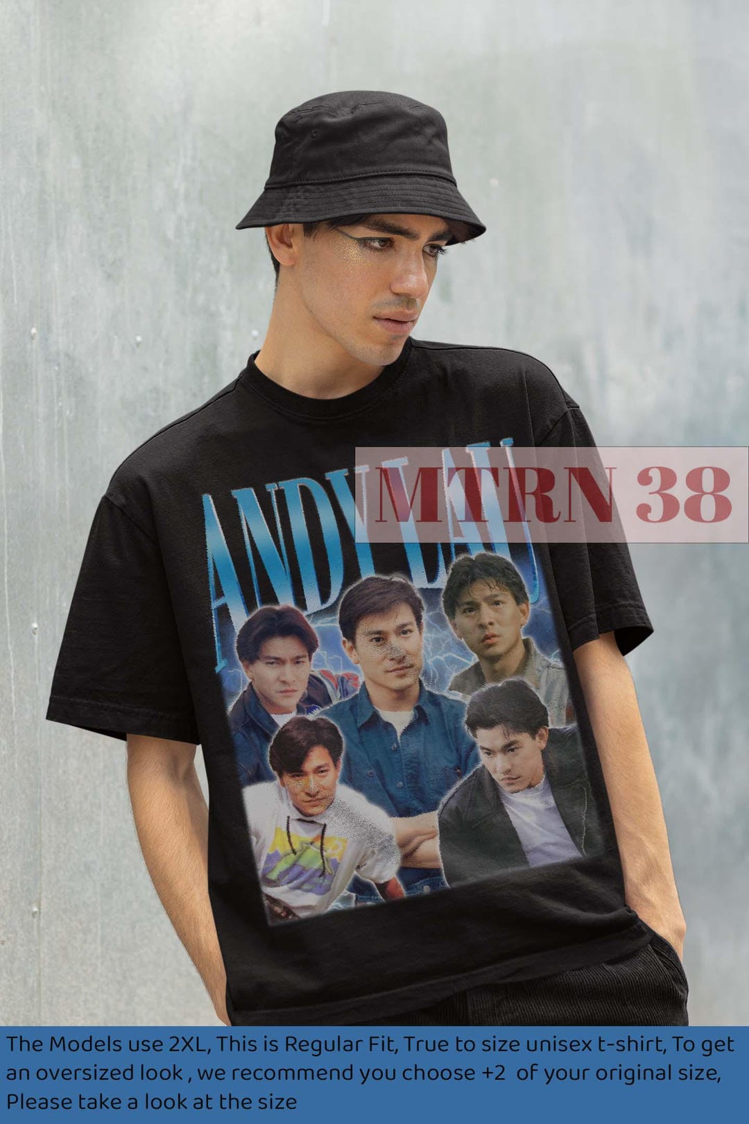 Andy Lau Tshirt, Andy Lau Vintage Tees, Andy Lau Retro Shirt, Retro ...