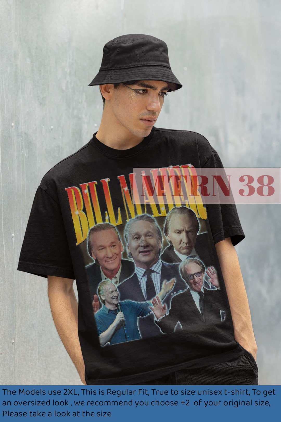 Bill Maher Tshirt, Bill Maher Vintage Tees, Bill Maher Retro Shirt ...