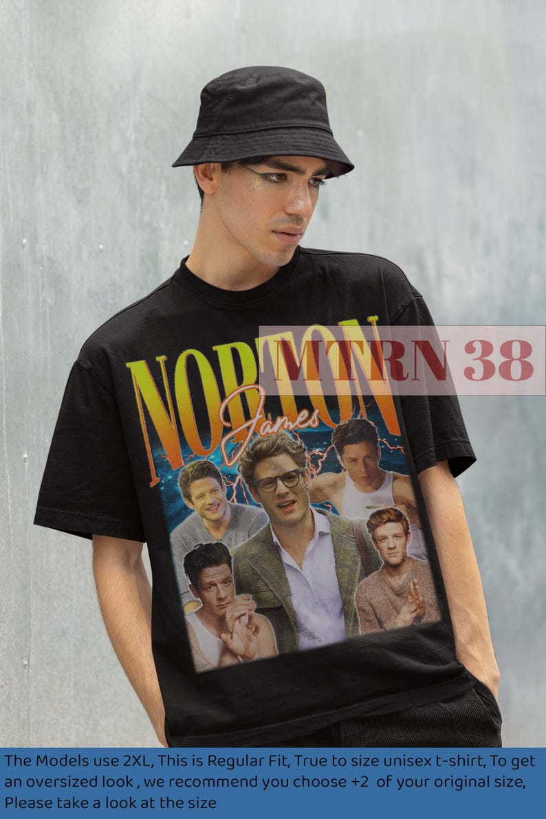 James Norton Retro Graphic Tee: Film Fan Gift - Etsy