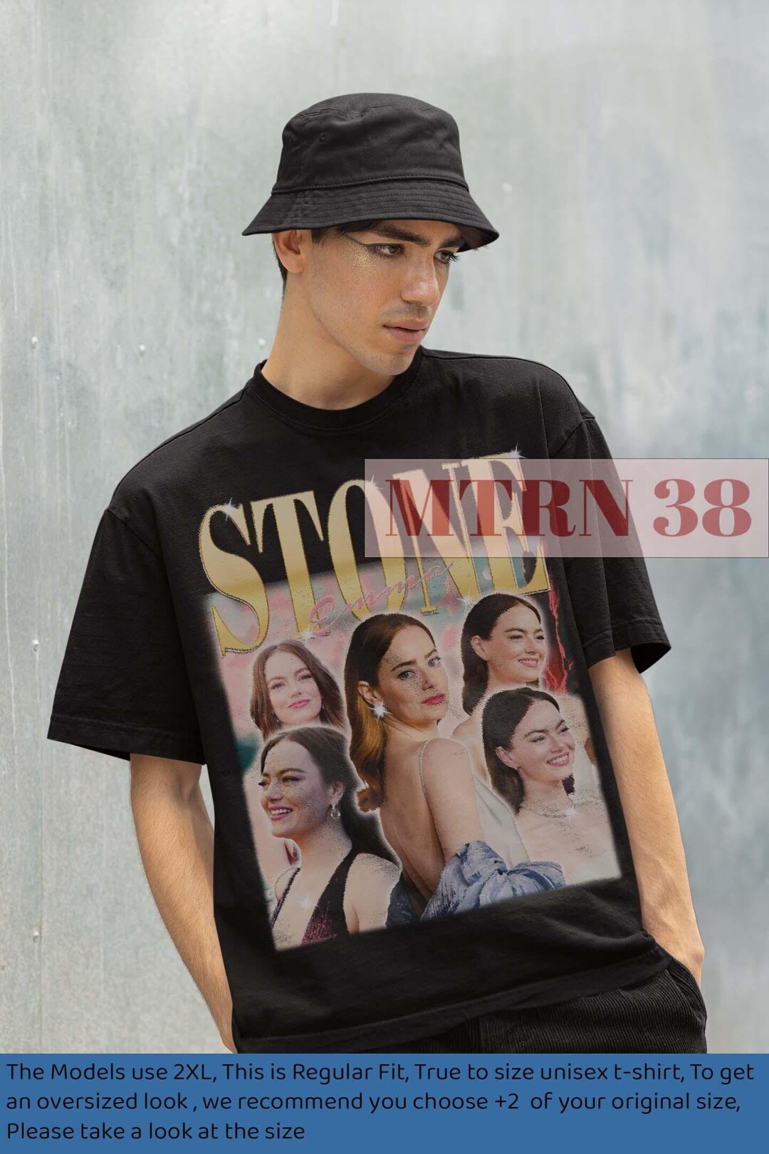 Emma Stone Tshirt, Emma Stone Vintage Tees, Emma Stone Retro Shirt ...