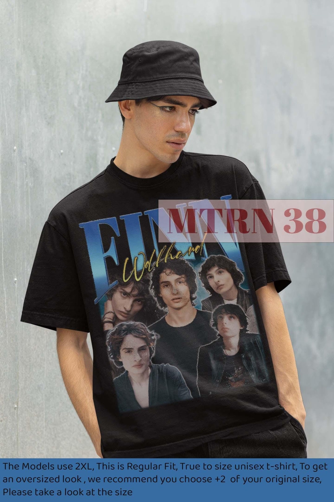 Finn Wolfhard Tshirt, Finn Wolfhard Vintage Tees, Finn Wolfhard Retro ...